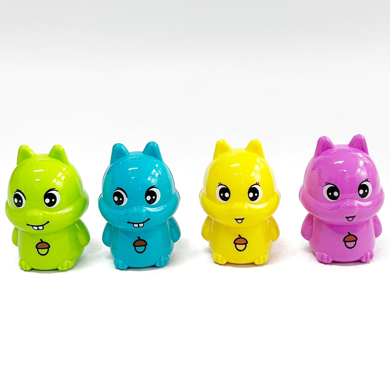 กบเหลาดินสอรูเดียว รูปกระรอก TR-3071 Squirrel Pencil Sharpener 4สี ...