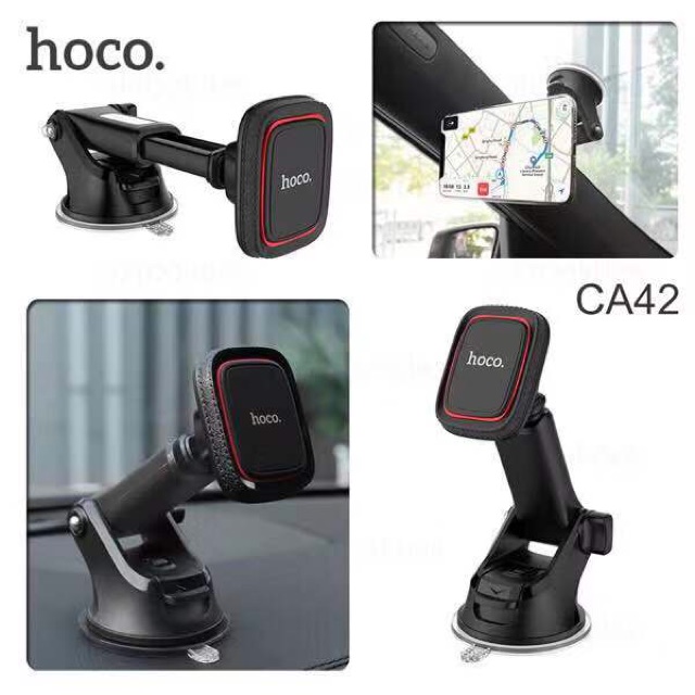Hoco CA42 Super Magnetic Car Holder - ที่จับโทรศัพท์ระบบแม่เหล็ก - Lingxiushang - ThaiPick