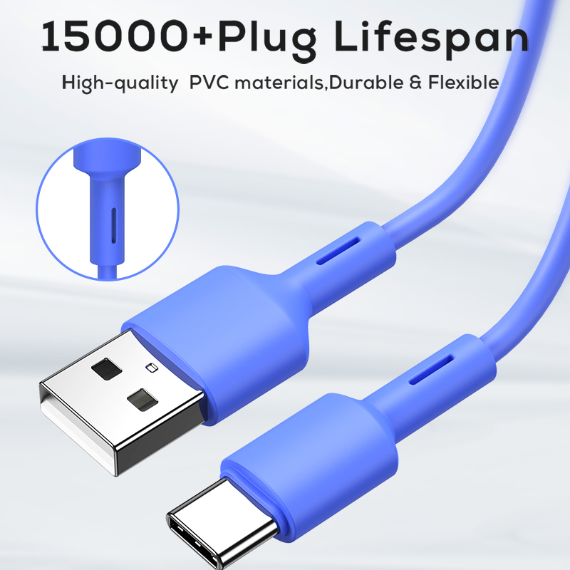 Schitec USB Type C Cable Fast Charging Type C Super Charger Data Charge ...