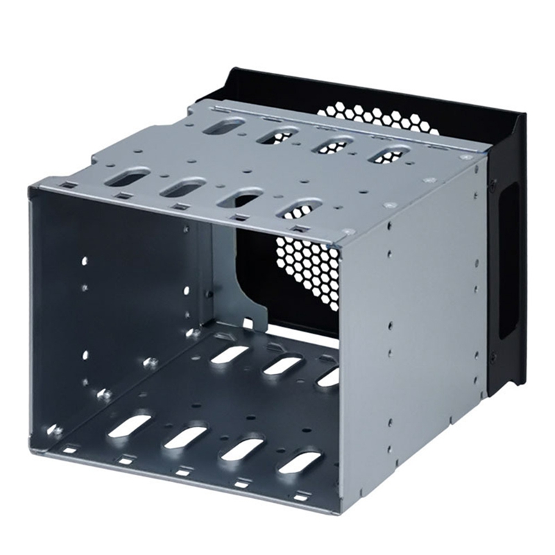 Large Capacity HDD Hard Drive Cage Rack 5.25 Inch to 5X 3.5 Inch SAS ...