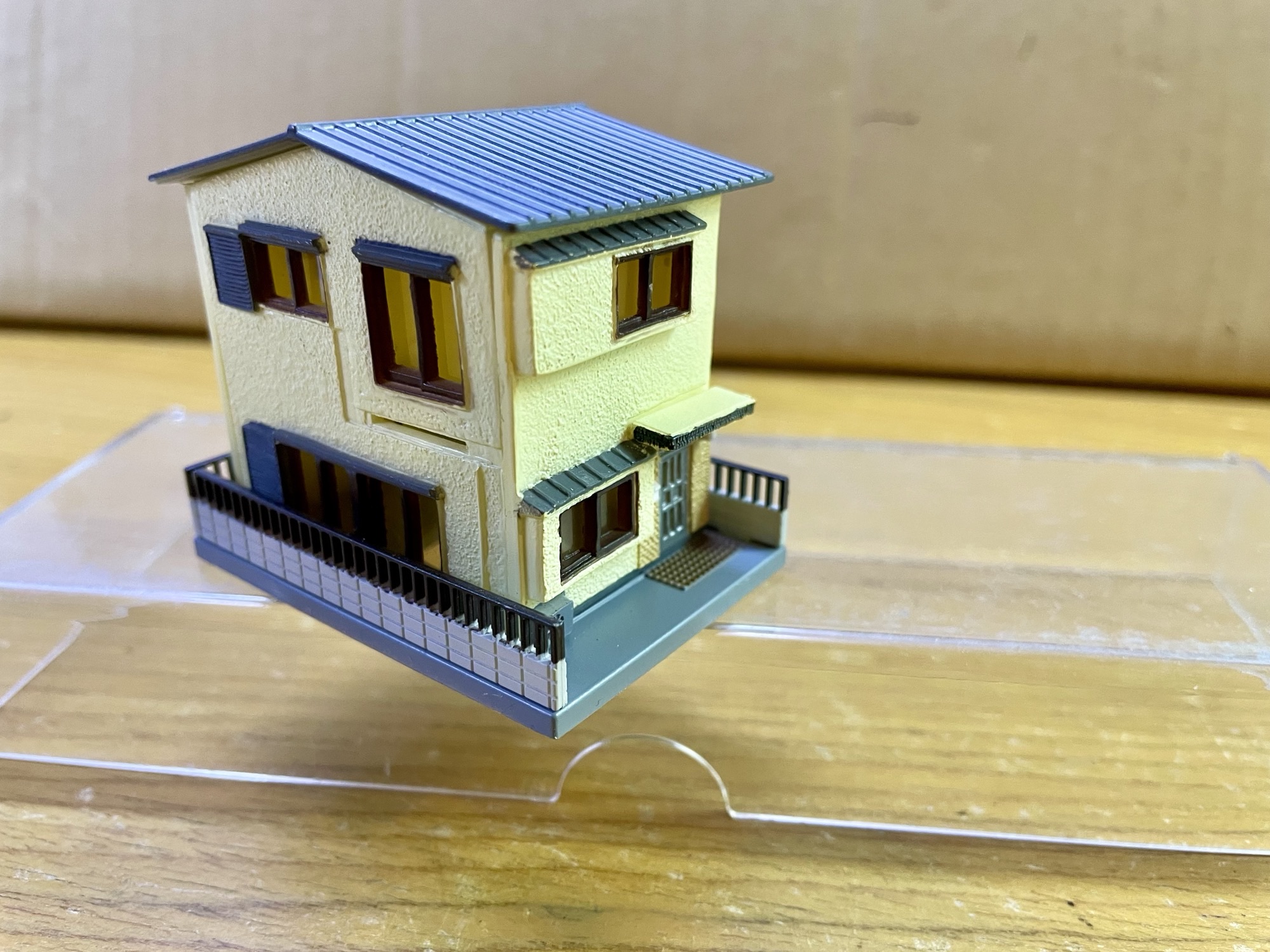 New N Scale TomyTec 2 Townhouse B2 dimensions L6W4H6 ใหม่ N Scale TomyTec 2 ทาวน์เฮาส์ B2 ขนาด ...
