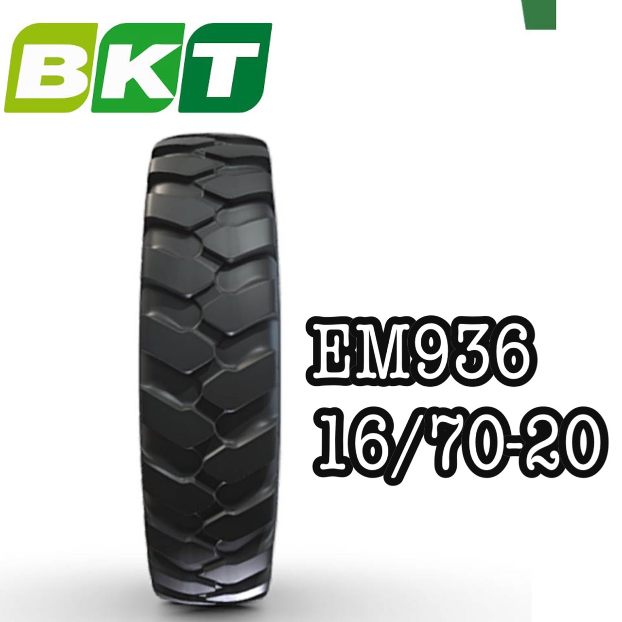 16/70-20 รุ่นEM936 ยี่ห้อBKT ยางรถตัก | Lazada.co.th