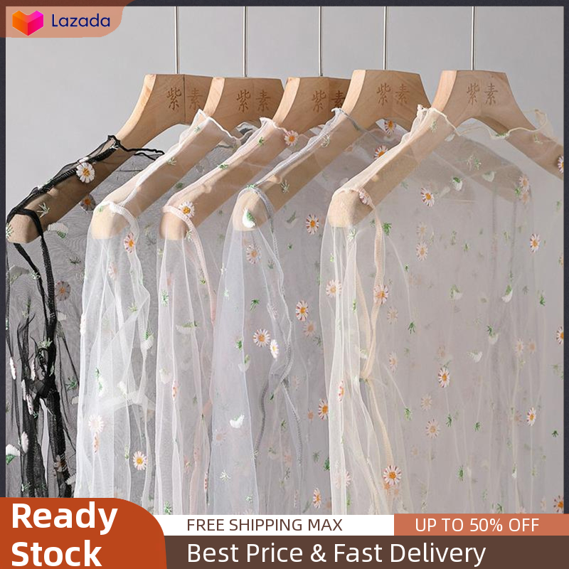 XS ????Ready Stock???? Women T Shirt See Through Transparent Mesh Tops ...