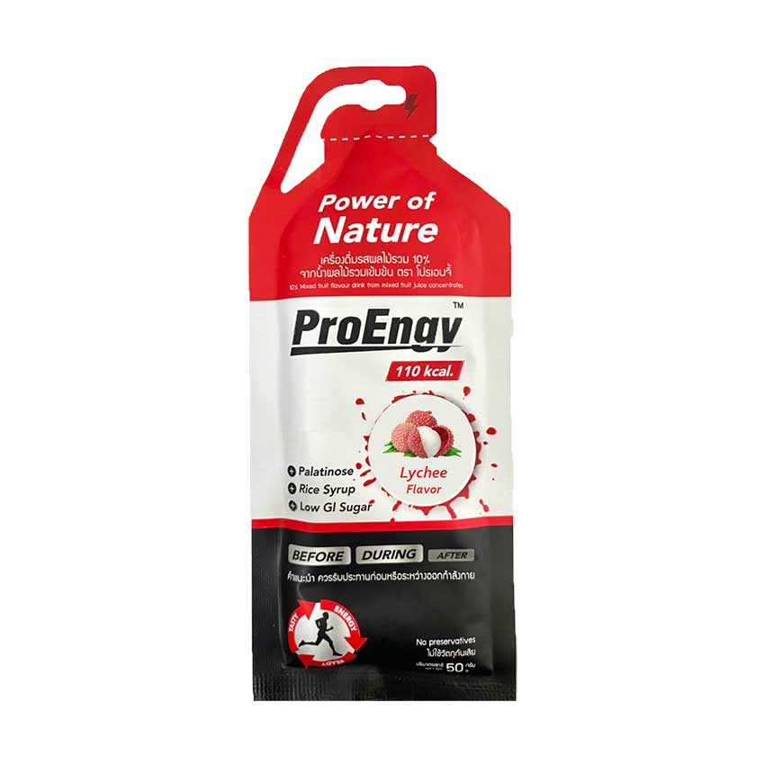 ProEngy Energy Gel เจลให้พลังงานสำหรับนักวิ่ง ให้พลังงาน 110 kcal ...