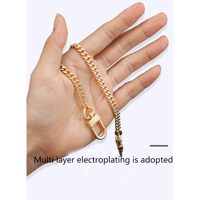 【READY STOCK】Mahjong bag transformation metal chain shoulder belt chain ...