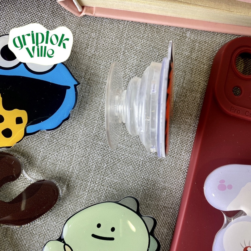 Griptok Acrylic PopSocket กิ๊ฟต๊อก การ์ตูนติดหลังมือถือ ที่ติดโทรศัพท์ กริ๊บต็อก - GriptokVille ...