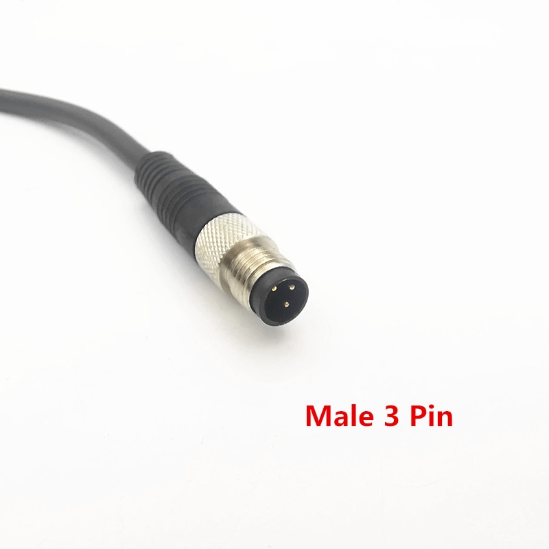 high quality 3 pins 4 pins Sensor Connector Cable M8 Waterproof plug Male amp;Female Straight ...
