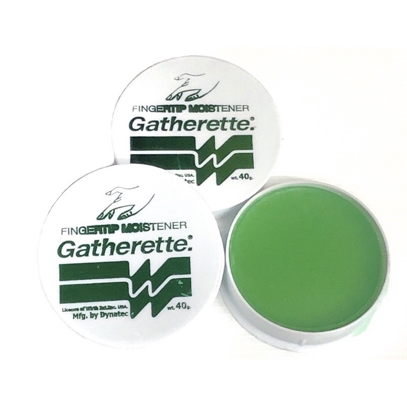 Gatherett Fingertip Moistener ขี้ผึ้งนับแบงค์ ขนาด 40 กรัม นับง่าย นับ ...