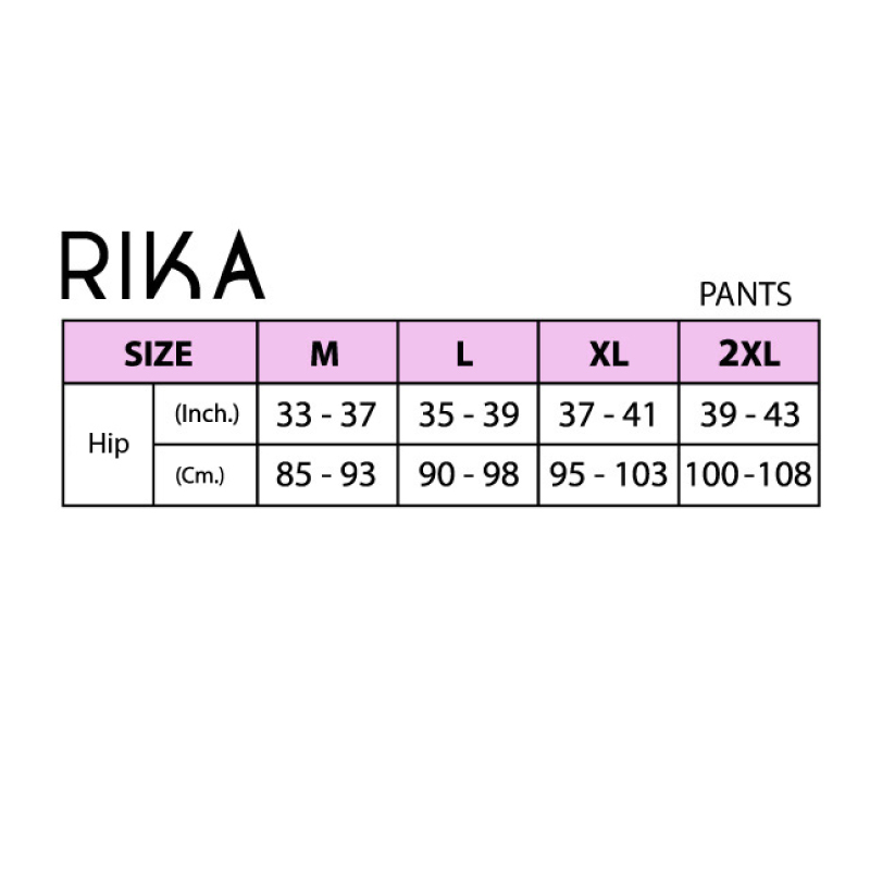 RIKA กางเกงใน Big size set 3 ตัว กางเกงใน เต็มตัว เอวสูง ไซส์ใหญ่ XL -5XL FV2F01 FV2F05 คละสี ...