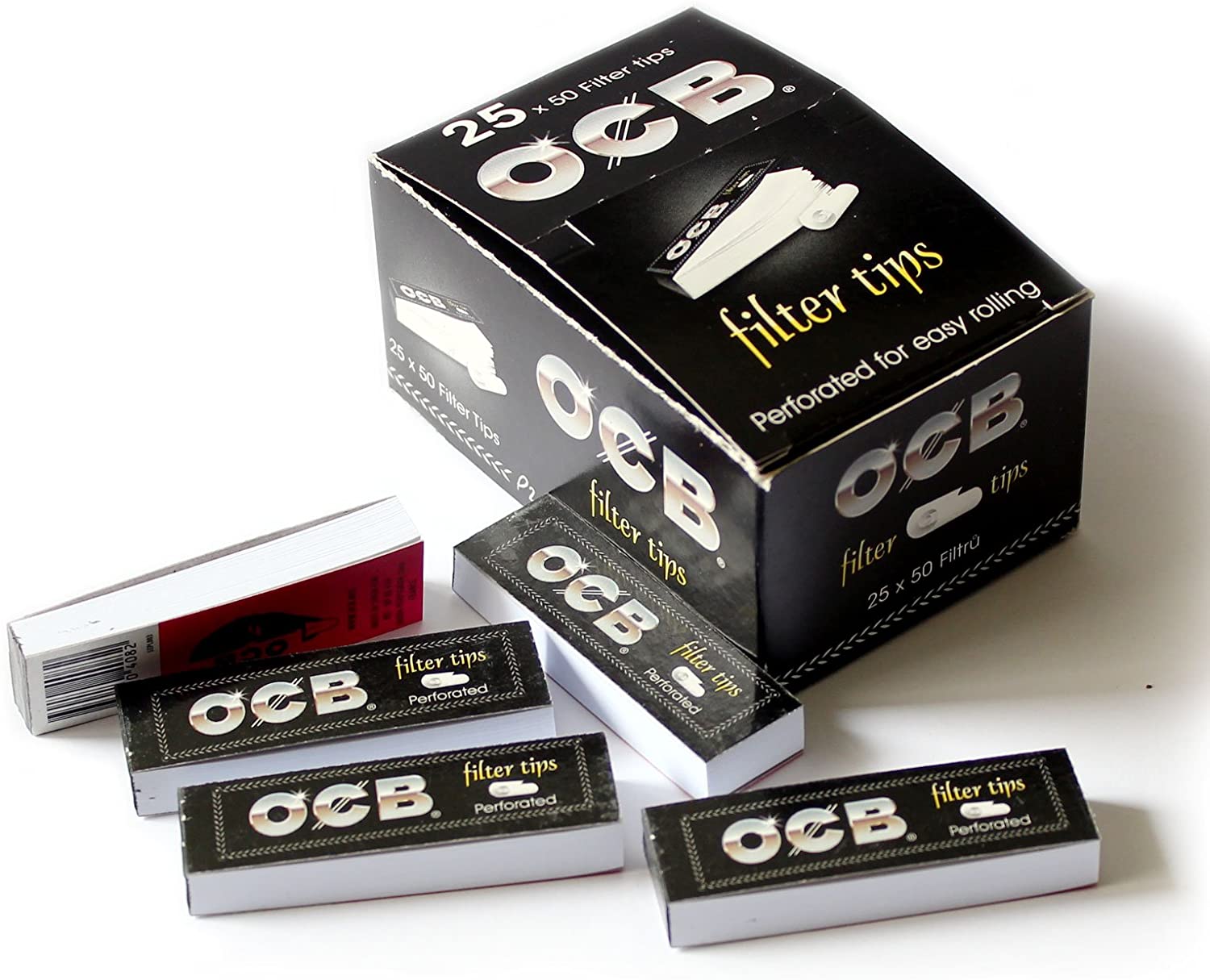 OCB Premium Perforated 50 แผ่น ใน 1 เล่ม In Pack of 5 / 10 จัดส่งทุกวัน ...