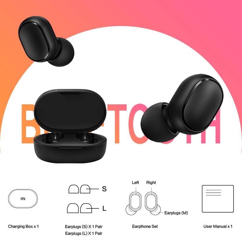 Airdots 2 TWS Wireless Headset Mi Redmi Bluetooth - VrMI3BT7 - ThaiPick