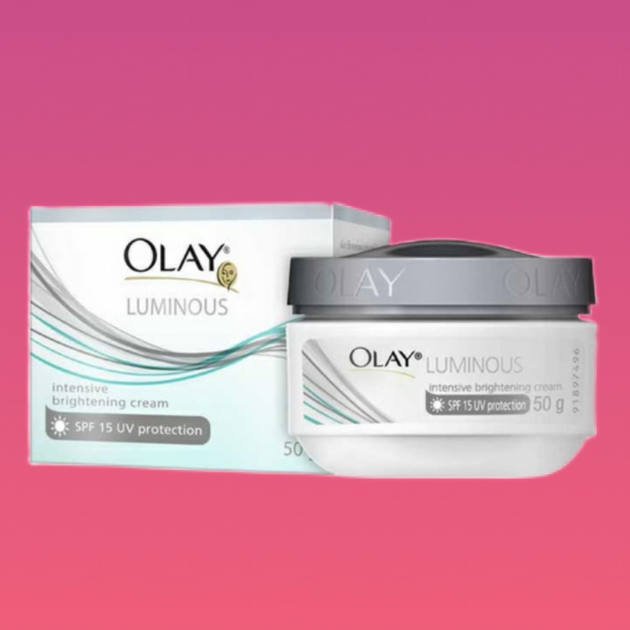 50 กรัม Olay LUMINOUS SPF15 โอเลย์ ลูมินัส อินเทรนซีฟ ไบร์ทเทรนนิ่ง ...