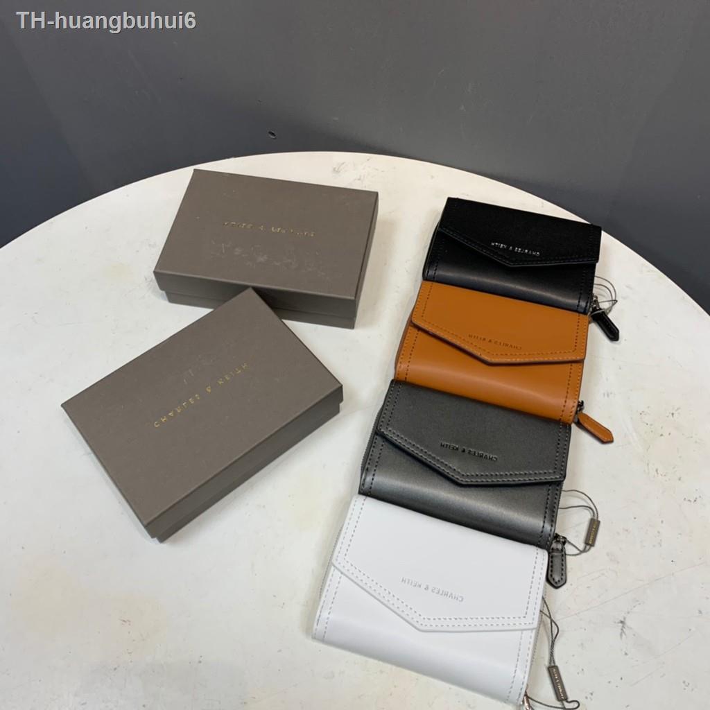 【ของแท้ 100%】Charles And Keith Ck6-10770427 กระเป๋าสตางค์แบบพับได้ Ckkb ...