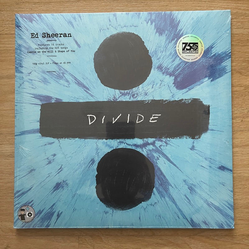 แผ่นเสียง Ed Sheeran ‎÷ (Divide ) 2 × Vinyl, 12", 45 RPM, Album, Deluxe ...