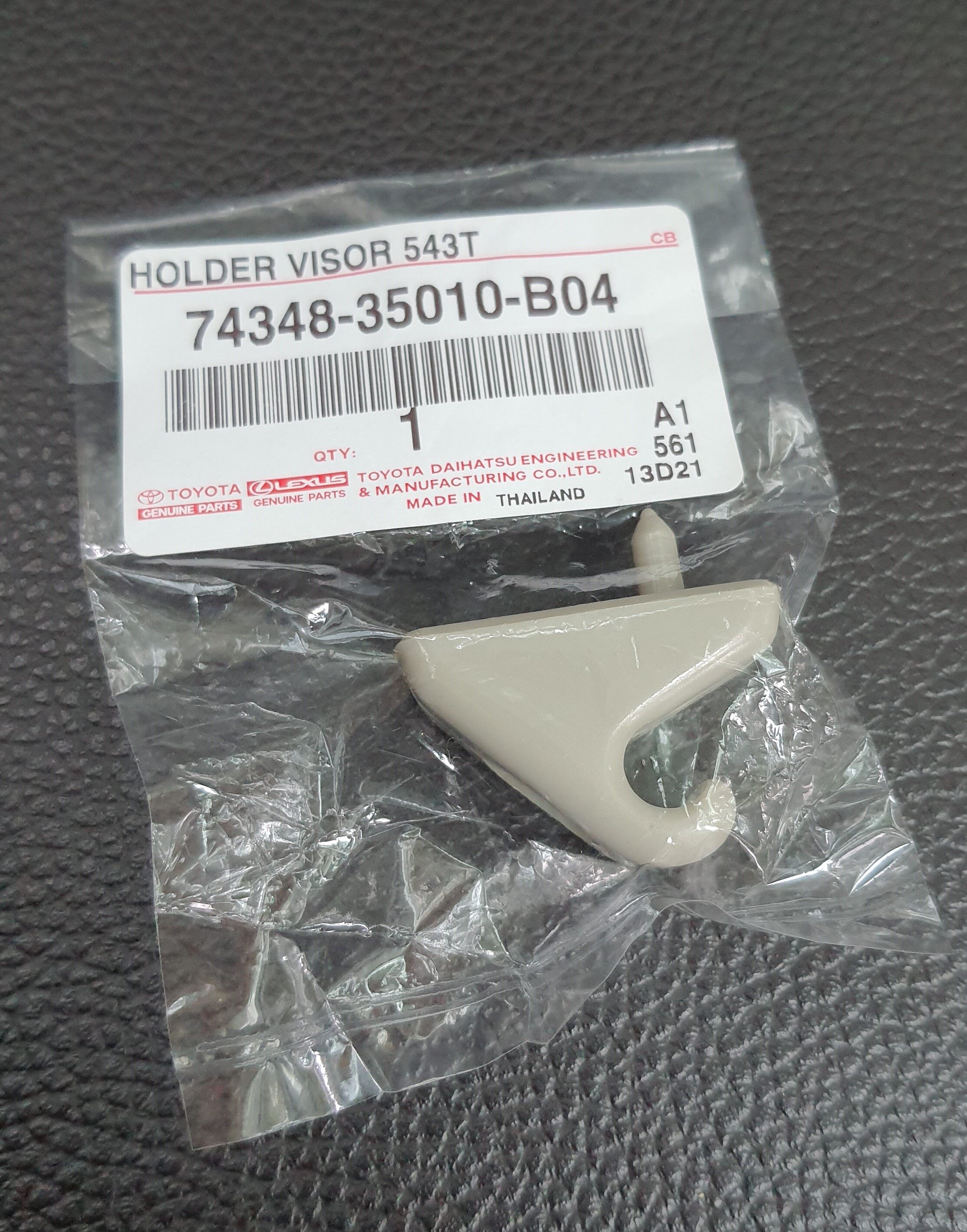 Genuine Parts ขายึดที่บังแดดหน้าสีเทา TOYOTA ไมตี้-x LN-RN ไมตี้-x ไมตี ...