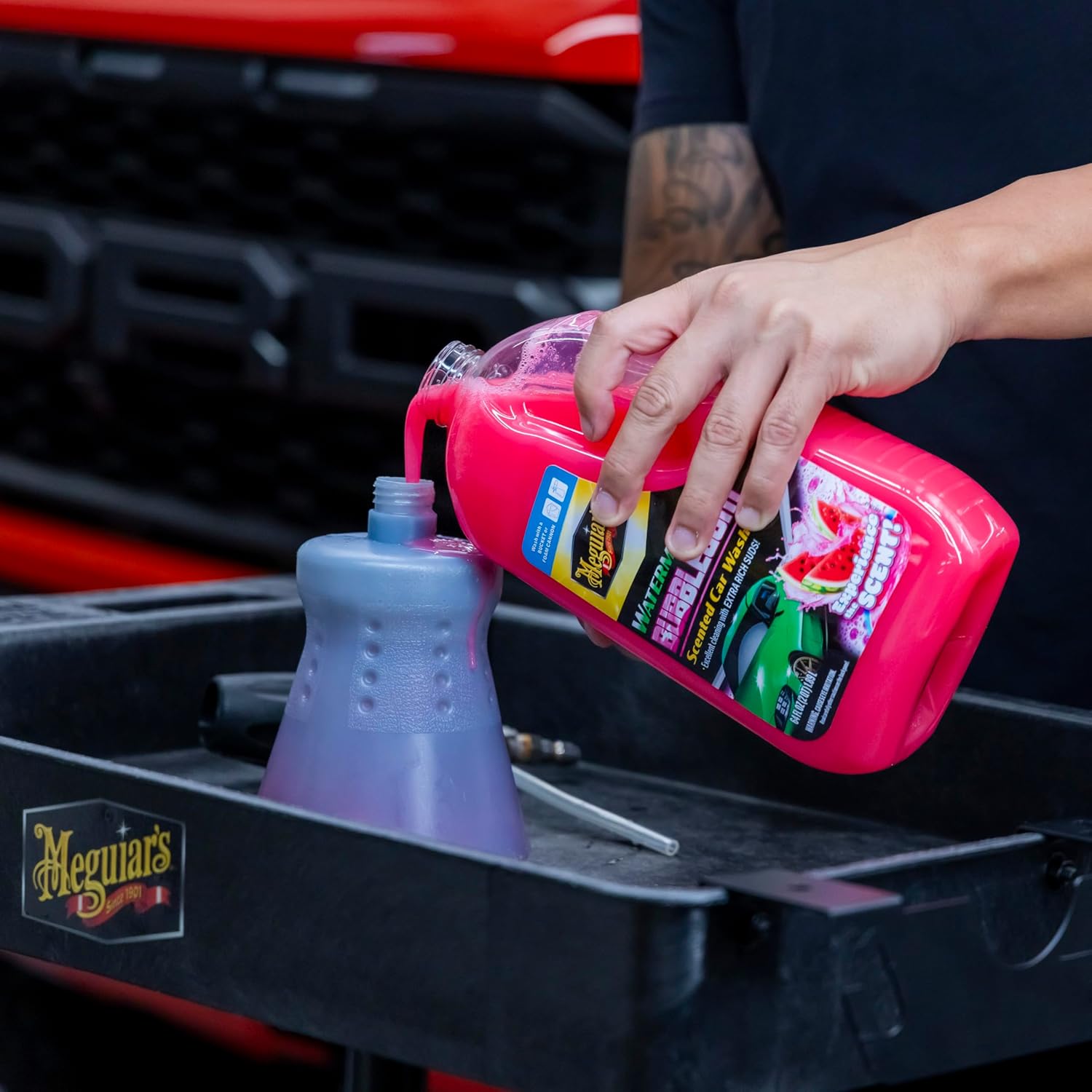 แชมพูล้างรถ กลิ่นแตงโม บับเบิ้ลกัม Meguiars (G250464) Watermelon ...