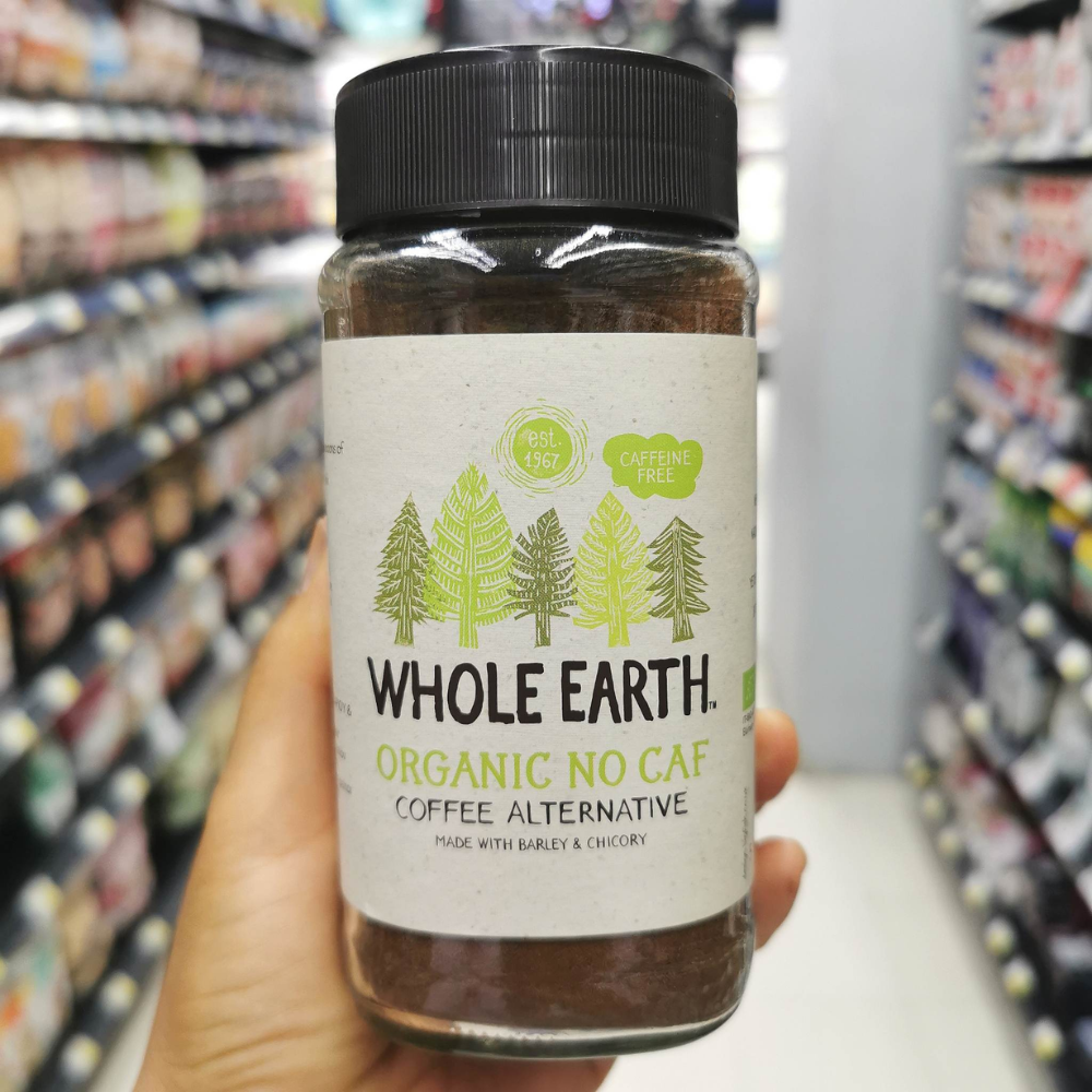 Whole Earth Organic No Caf Coffee Alternative โฮลเอิร์ธ กาแฟออร์แกนิค ...