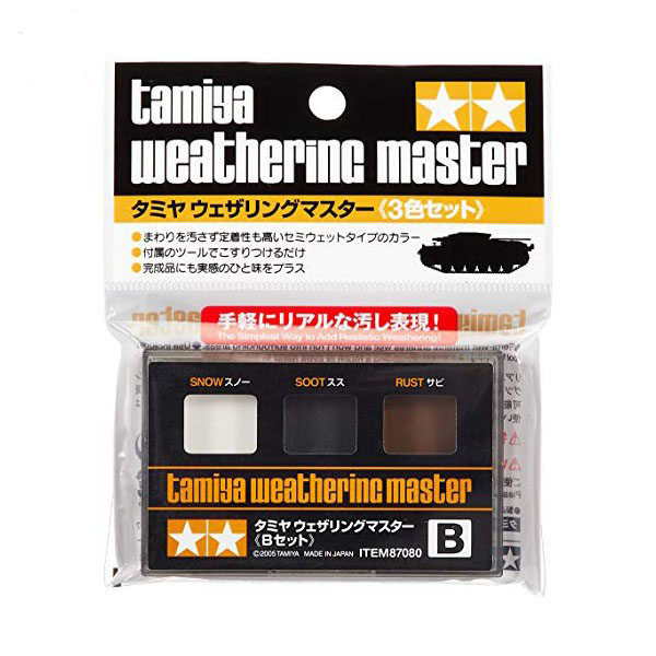 Tamiya Weathering Master (Set B) 4950344870806 - Heaven Toys Store ...
