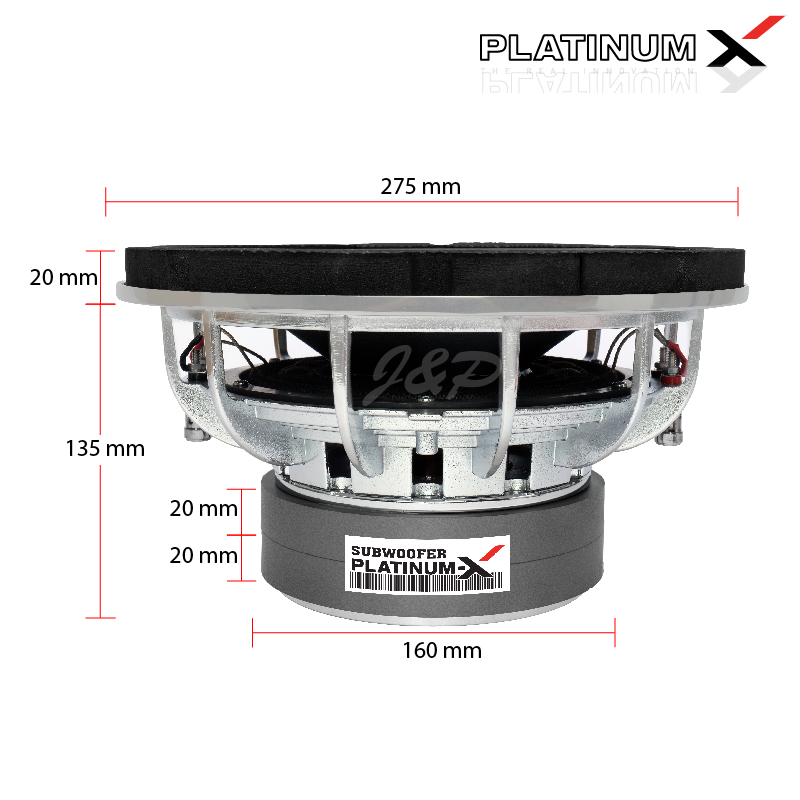 ดอกซับ10นิ้ว ซับวูฟเฟอร์ โครงเหล็กหล่อ ชุบโครเมี่ยม แม่เหล็ก156mm.2ชั้น 10156 1012 วอยซ์คู่ ...