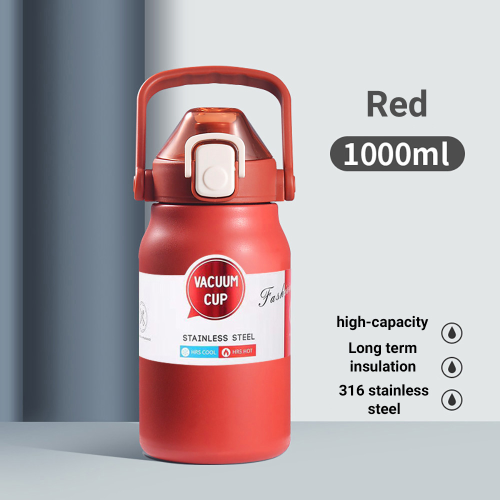 กระติกเก็บเย็น 1.8L/1.5L กระติกน้ําเก็บอุณหภูมิ กระติกน้ำ สแตนเลสเกรด 316 ขวดน้ําสแตนเลส กระติก ...