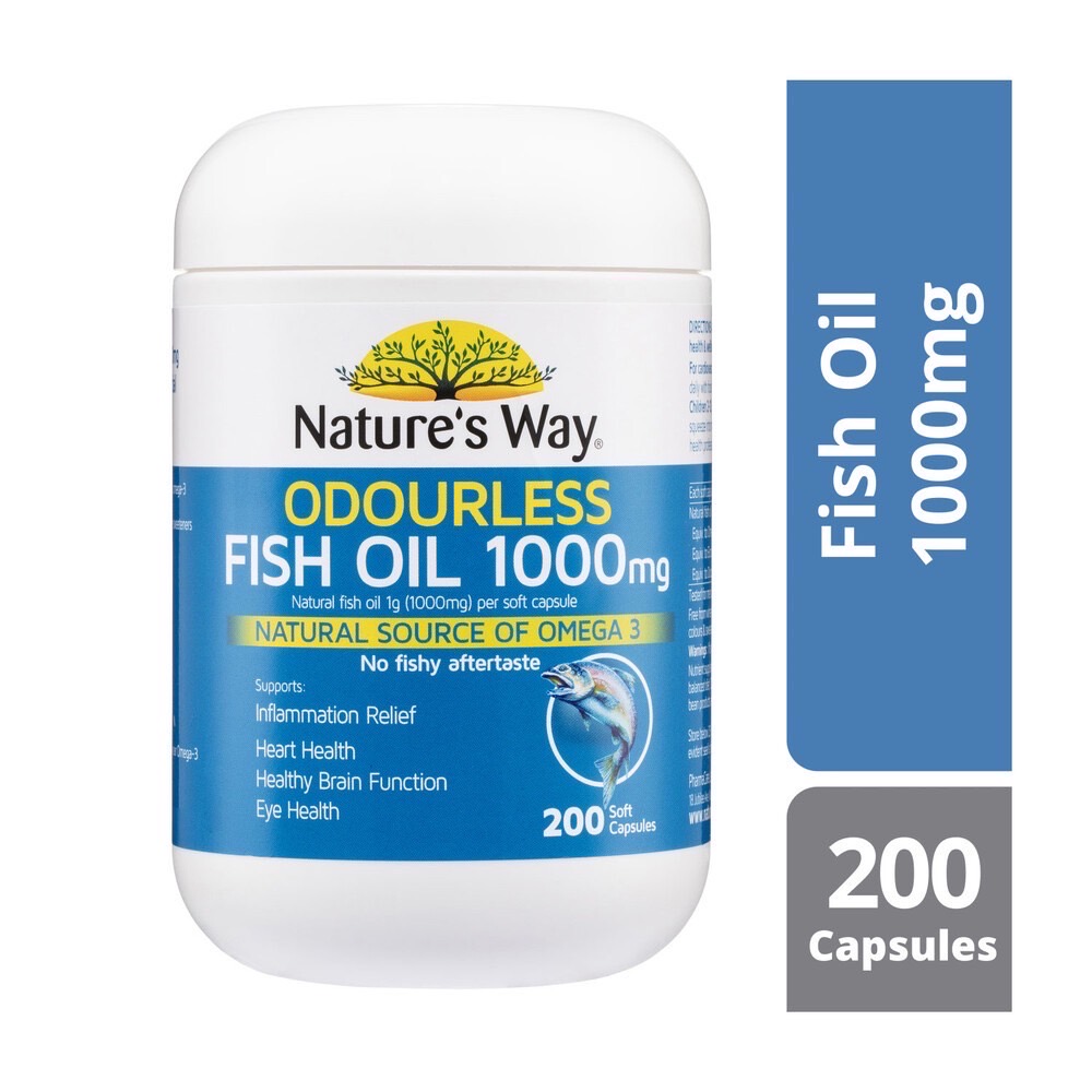 Nature’s Way Fish Oil 1000mg | Lazada.co.th