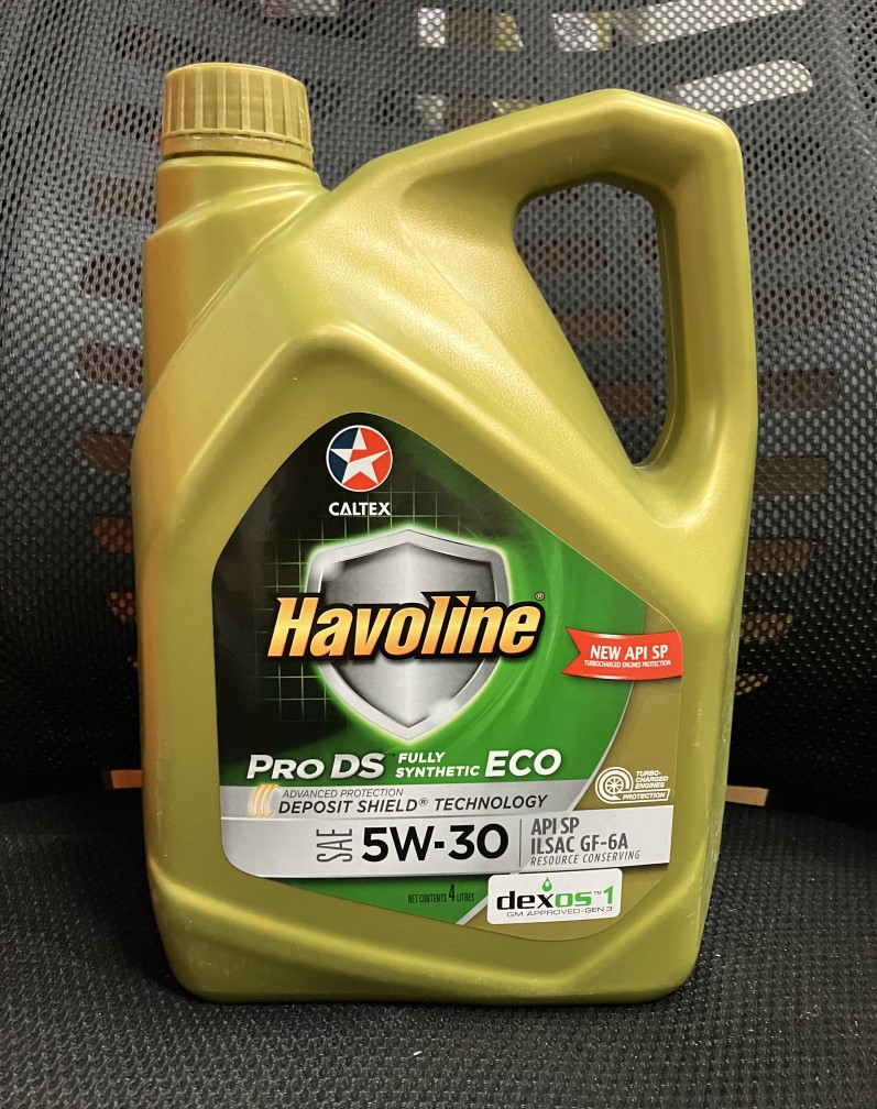 CALTEX Havoline (New 2022 สังเคราะห์แท้) Pro DS Fully Synthetic ECO5 ...