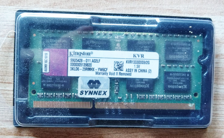 Ram DDR3 1333 2GB Kingston , Ram DDR3 1066 1GB แรมมือสอง - โฟล์คเซอร์ช็อป - ThaiPick