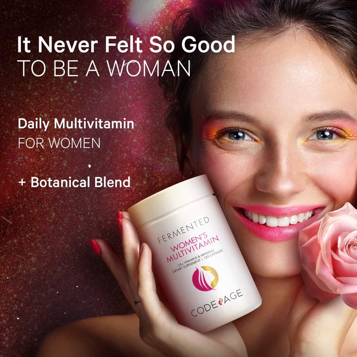 CODEAGE Womens Daily Multivitamin - 120 Capsules - Toniivitamin - ThaiPick