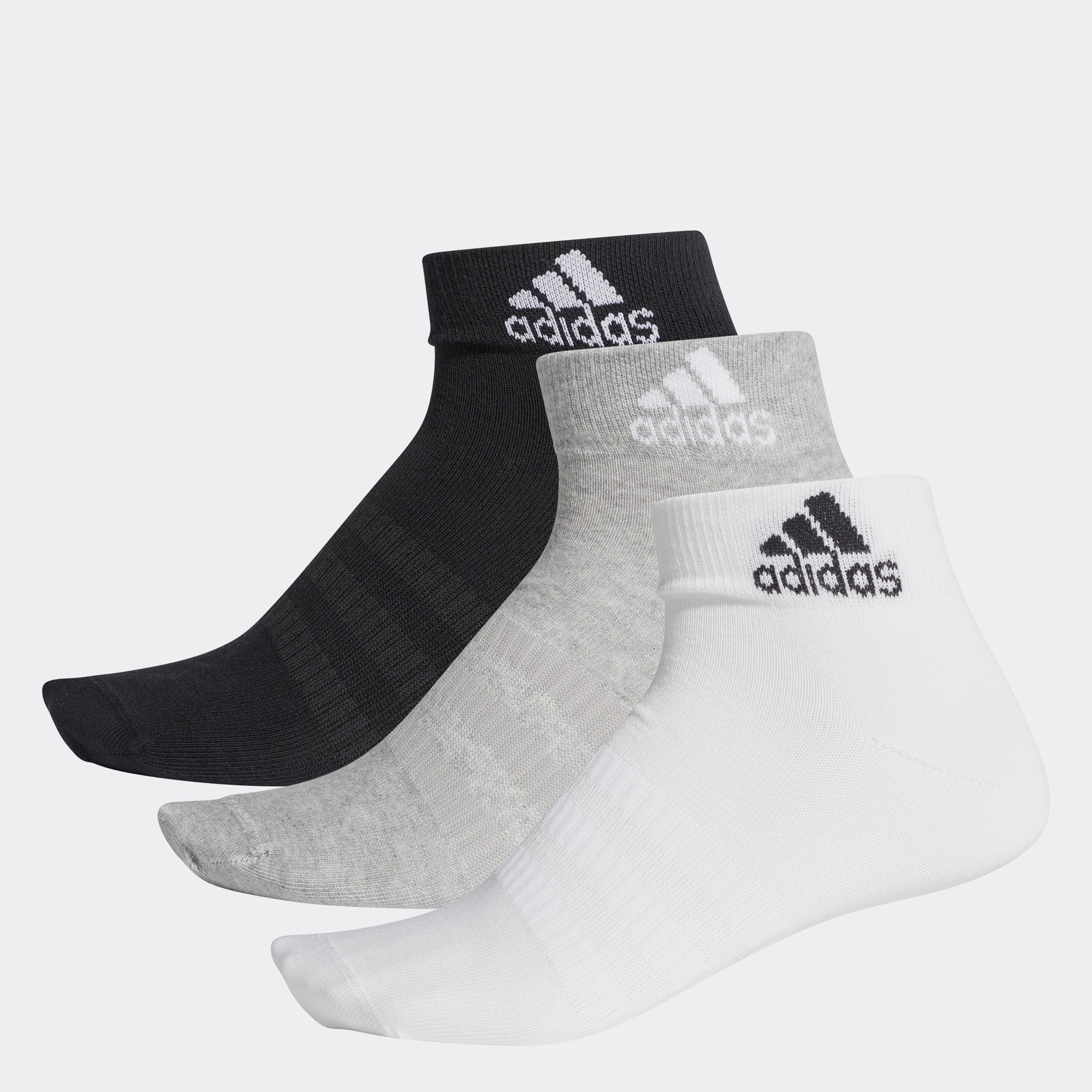adidas TRAINING ถุงเท้าความยาวครึ่งแข้งนุ่มสบาย ไม่ระบุเพศ สีขาว DZ9356 ...