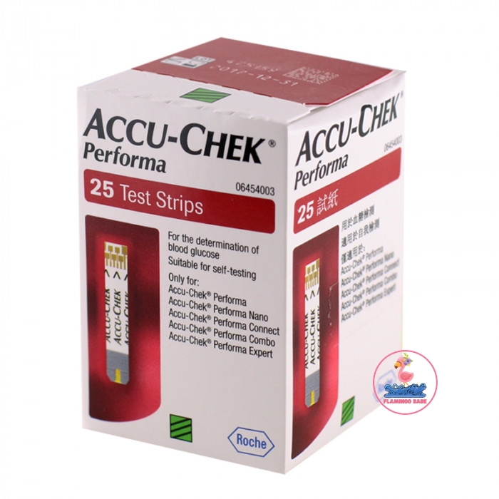 Accu-Chek Performa 25 Test Strips แอคคิว-เช็ค เพอร์ฟอร์ม่า แผ่นตรวจวัด ...