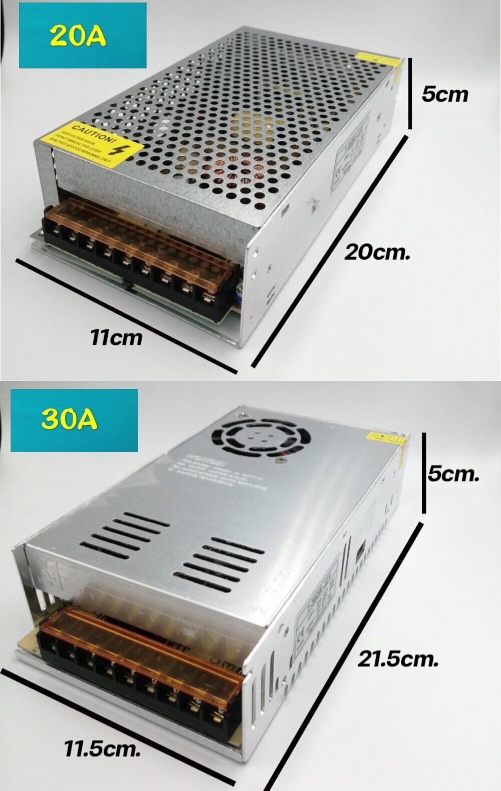 Switching Power Supply สวิตชิ่งเพาเวอร์ซัพพลาย 12v=3A/36w,5A/60w,10A/120w,15A/180w,20A/240w,30A ...