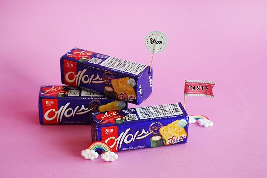 [Original] 에이스 HAITAI Ace Cracker (แครกเกอร์) 121g - CM KOREA SHOP ...