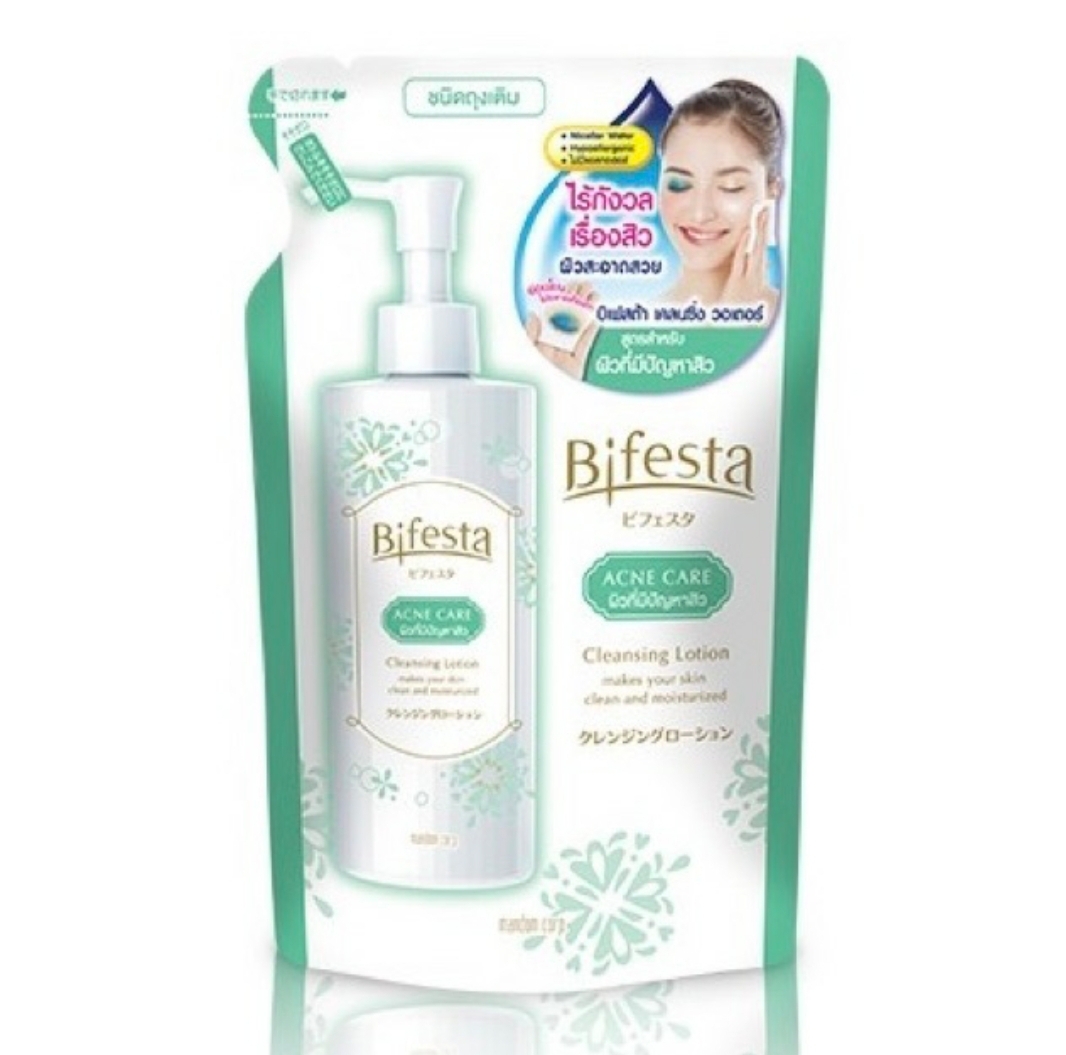 Bifesta Cleansing Lotion Acne Care 360 ml.(refill) บิเฟสต้า เคลนซิ่ง ...