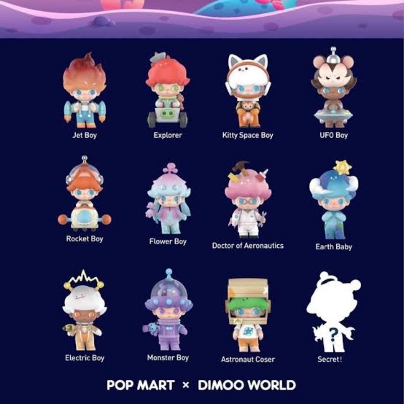 Dimoo space × Popmart แท้ - ร้านของลุค - ThaiPick