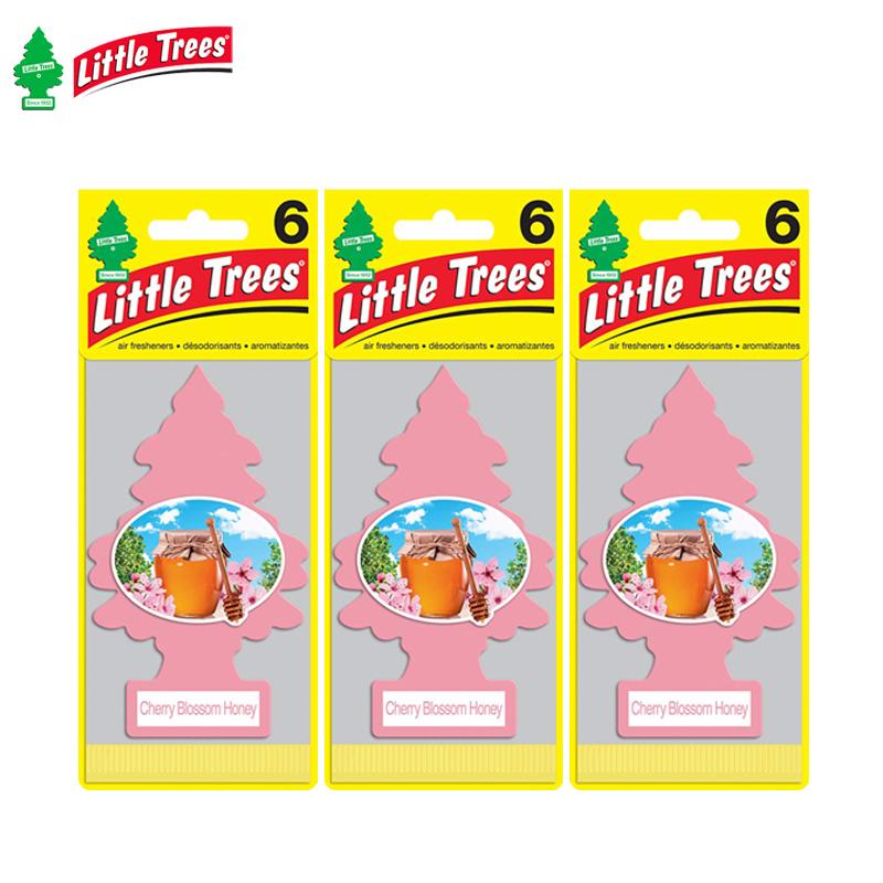 Little Trees® แผ่นน้ำหอมปรับอากาศ รูปต้นไม้ กลิ่น CHERRY BLOSSOM จำนวน ...