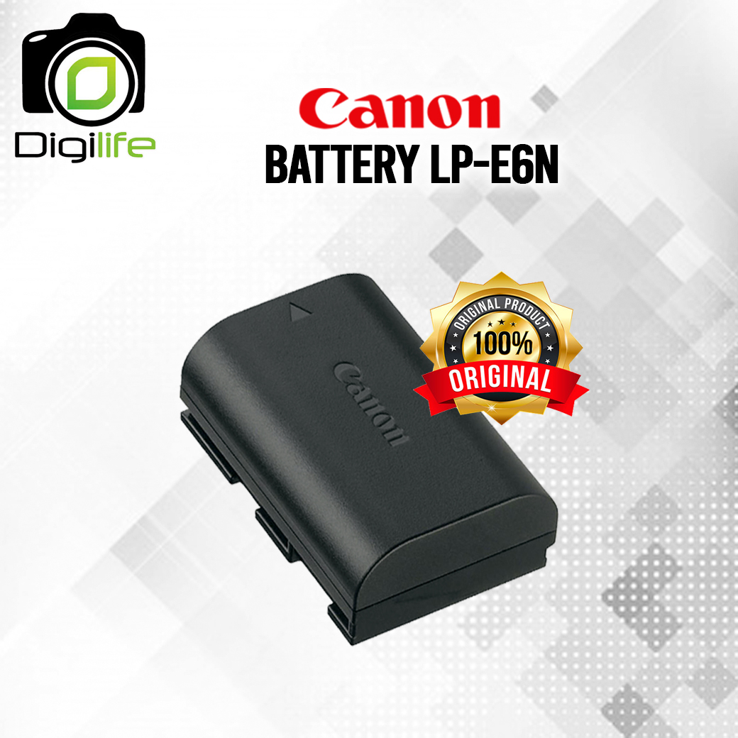 Canon Battery LP-E6 , LP-E6N ** ของแท้ 100% For 60D 70D 80D 90D 6D 7D ...