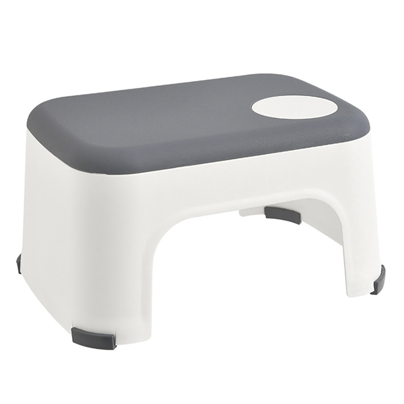 Small Thicken Plain Children Stools Changing Shoe Stool Non-Slip Bath ...