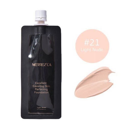 Merrezca Excellent Covering Skin Perfecting Foundation SPF 50 PA+++ 5ml ...