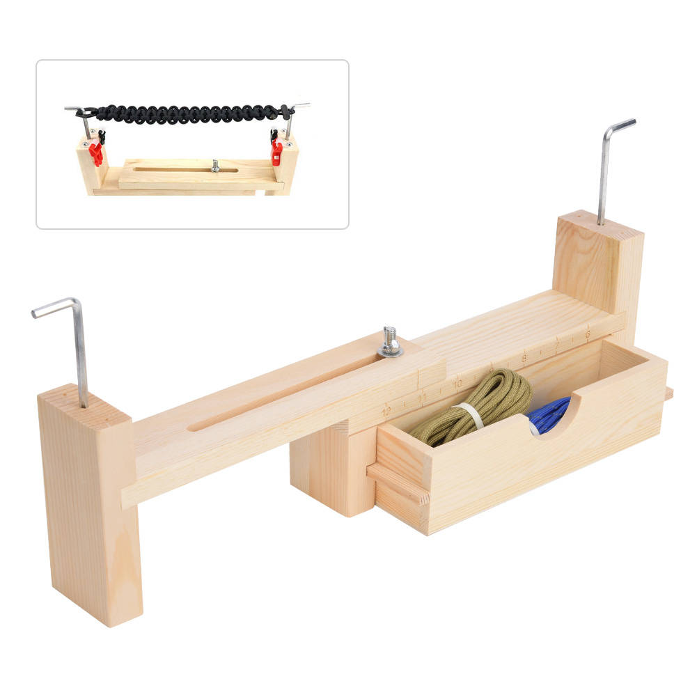 DIY Parachute Cord Jig Bracelet Maker Paracord Braiding Weaving ...