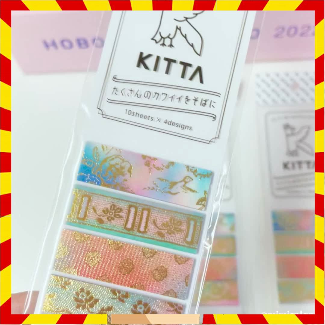 เทปตกแต่ง Kitta 🇯🇵 ลาย Vintage by YUKI FUJISAWA Masking Tape MT DIY ...