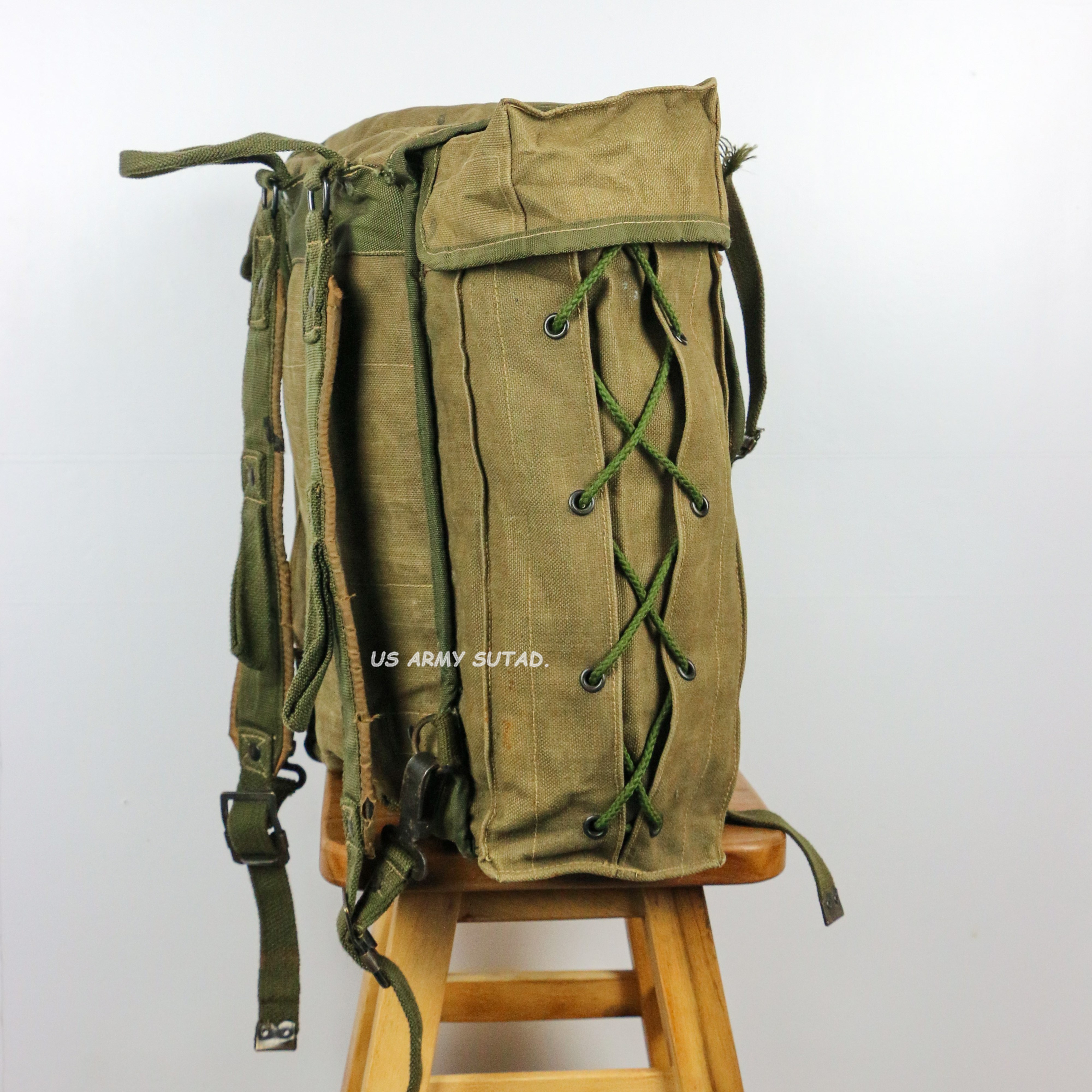 กระเป๋าเป้ สะพายหลัง Vintage Italian Military1930s Alpine Mountain ...