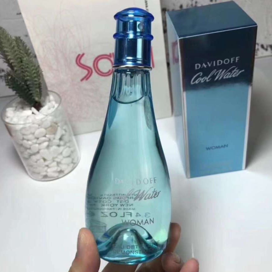 Perfume COD 100 Authenticdavidoff น้ำหอม Davidoff Cool Water Woman Eau ...