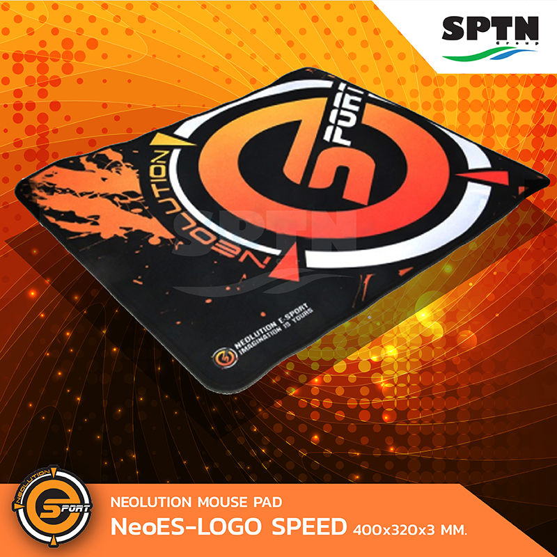เเผ่นรองเม้าส์ ( Speed ) ยี่ห้อ NEOLUTION E-Sport รุ่น LOGO MOUSE PAD ...