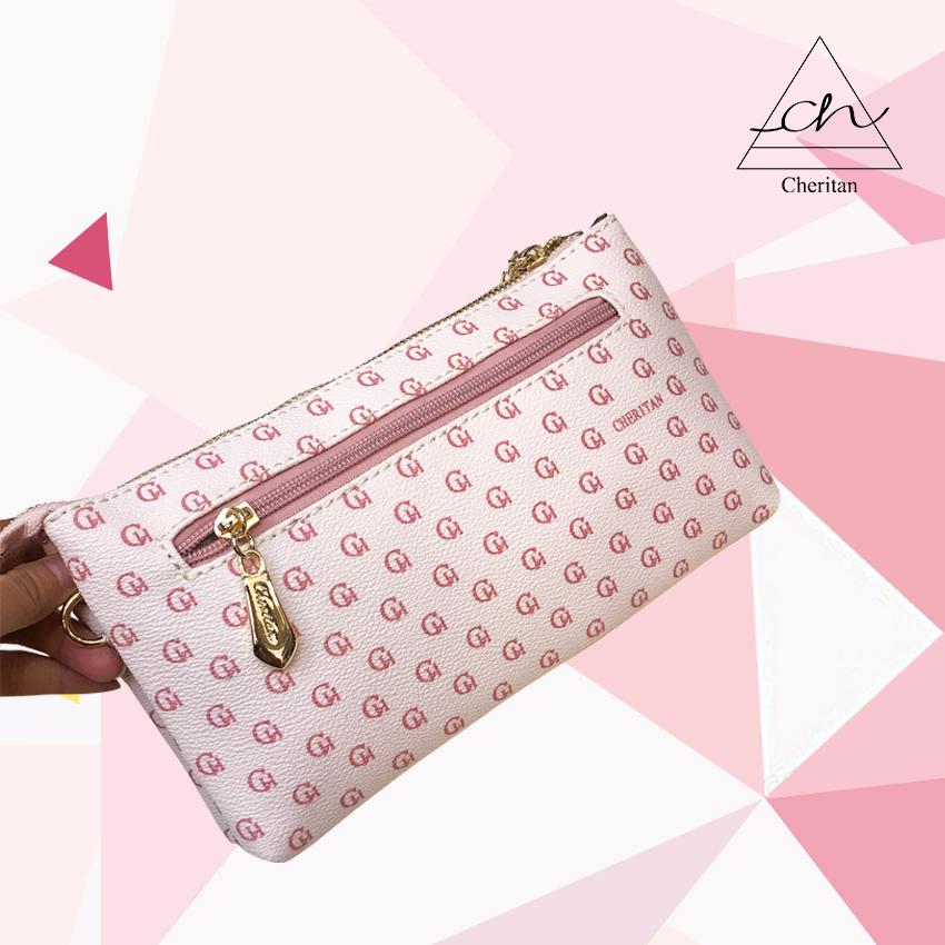 Cheritan กระเป๋าสะพายข้างซิปใบเล็ก รุ่นE7 กระเป๋าสะพาย กระเป๋าแม่ลูก เช ...