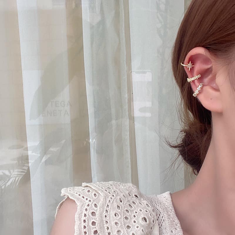 Julysbkk - fire ear cuff - julysbkk - ThaiPick