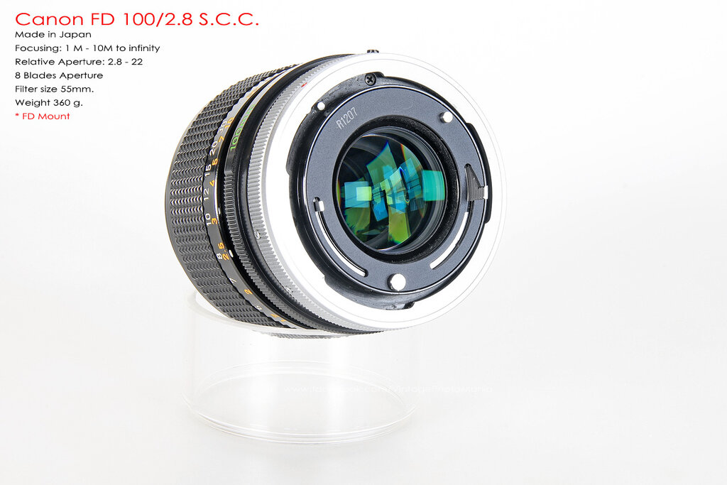 Canon FD 1002.8 S.S.C Canon FD Mount - VintagePhotoMania - ThaiPick