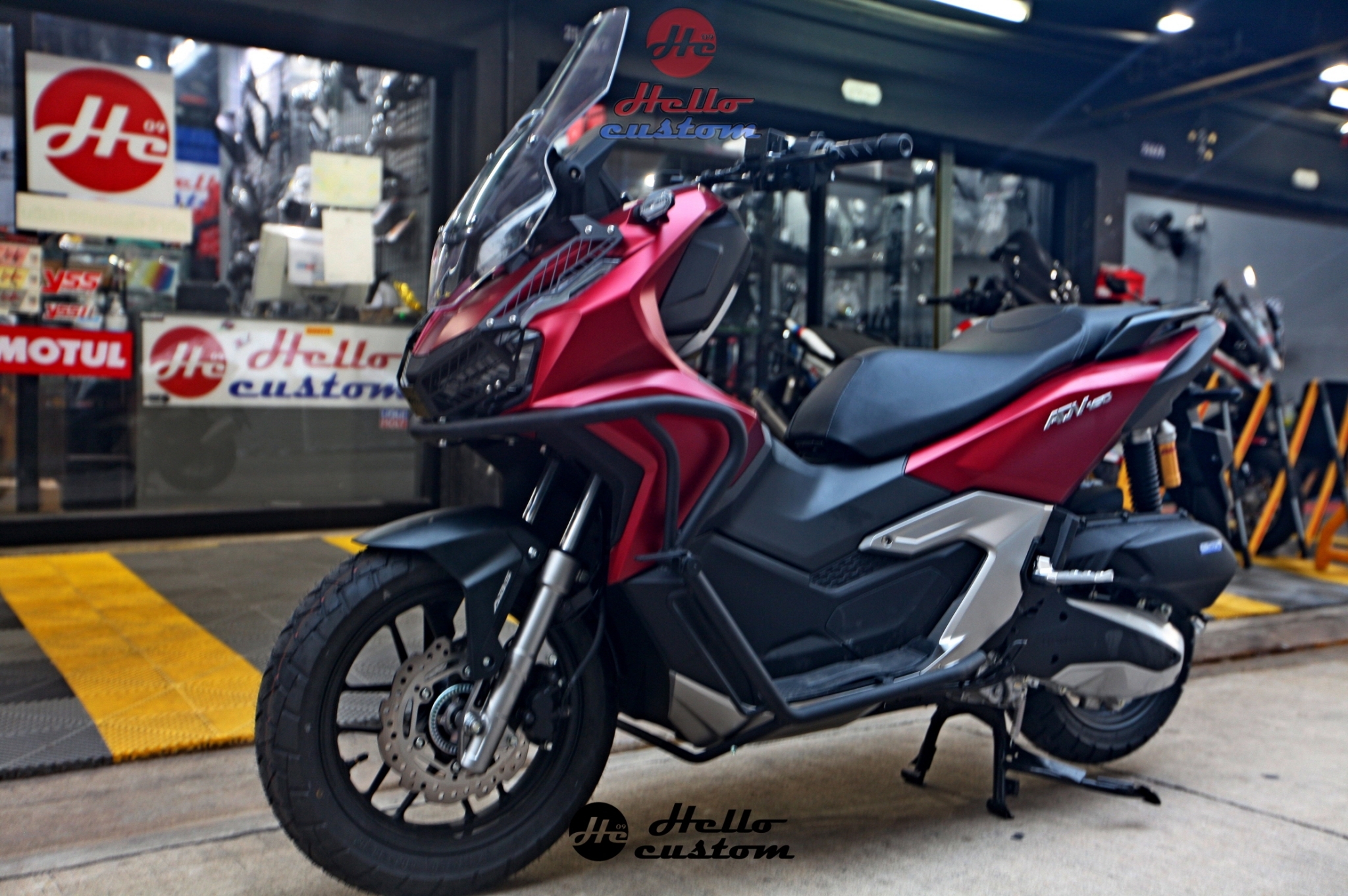 แคชบาร์ กันล้ม HONDA ADV 160 V1 แน่นหนาแข็งแรง ADV160 | Lazada.co.th