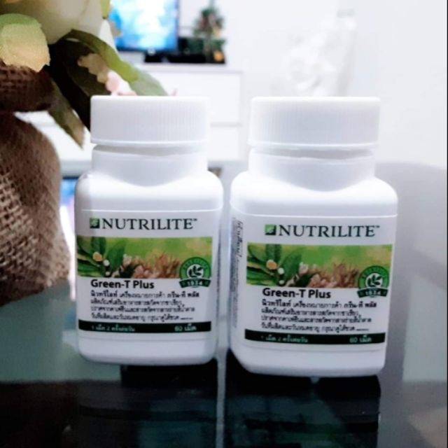 Amway Nutrilite Green-T Plus 60เม็ด สารสกัดชาเขียว - สาหร่ายสีน้ำตาล ...
