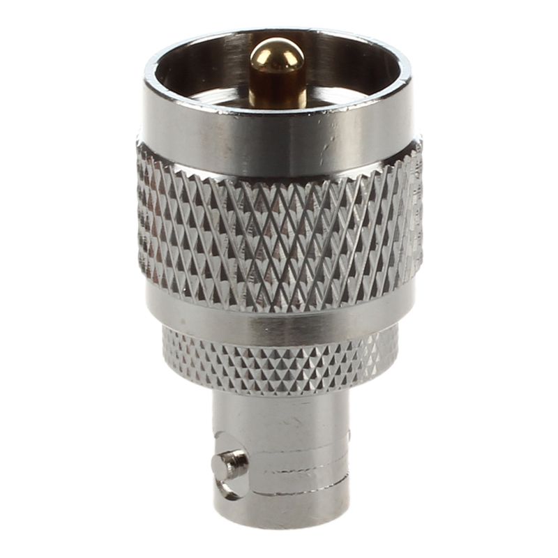 2pcs RF coaxial coax adapter BNC female to UHF male PL259 ...