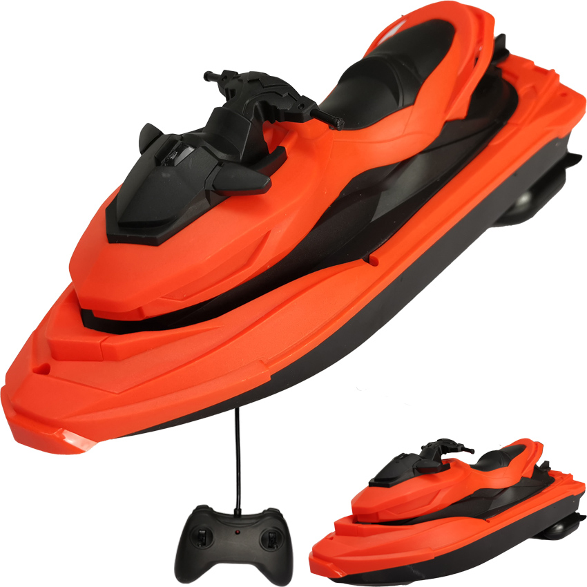 KNKTOY เรือบังคับ เรือบังคับวิทยุ เรือของเล่น RACING BOAT คละ2สี แจ้งสี ...